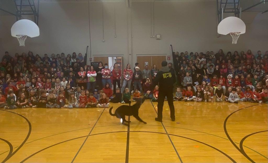 Pine Valley hosts K-9 demonstration | News, Sports, Jobs - Observer Today